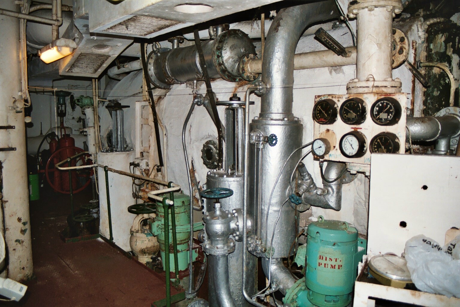 Interior and engineering | Friends of steamship Rotterdam